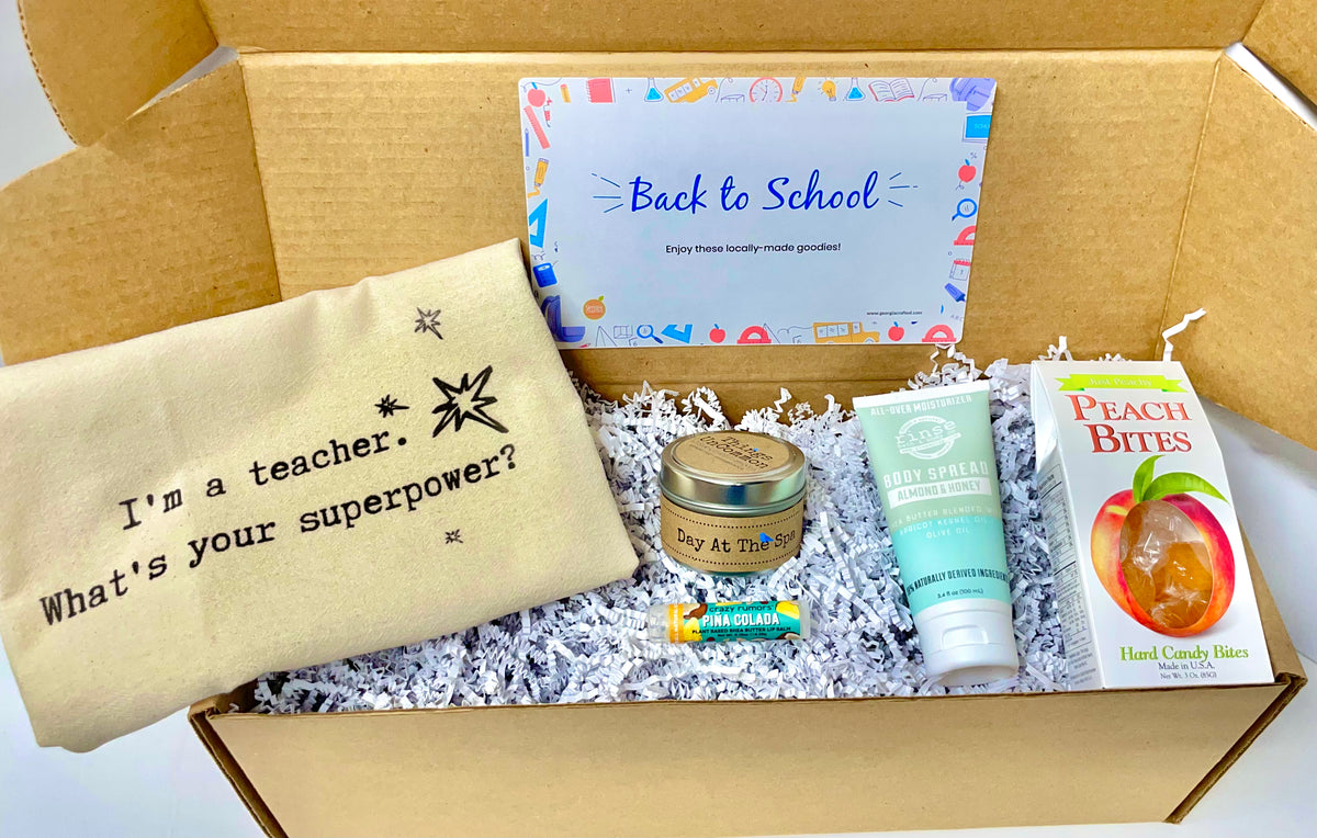 Back to School Teacher Gift Box – Georgia Crafted