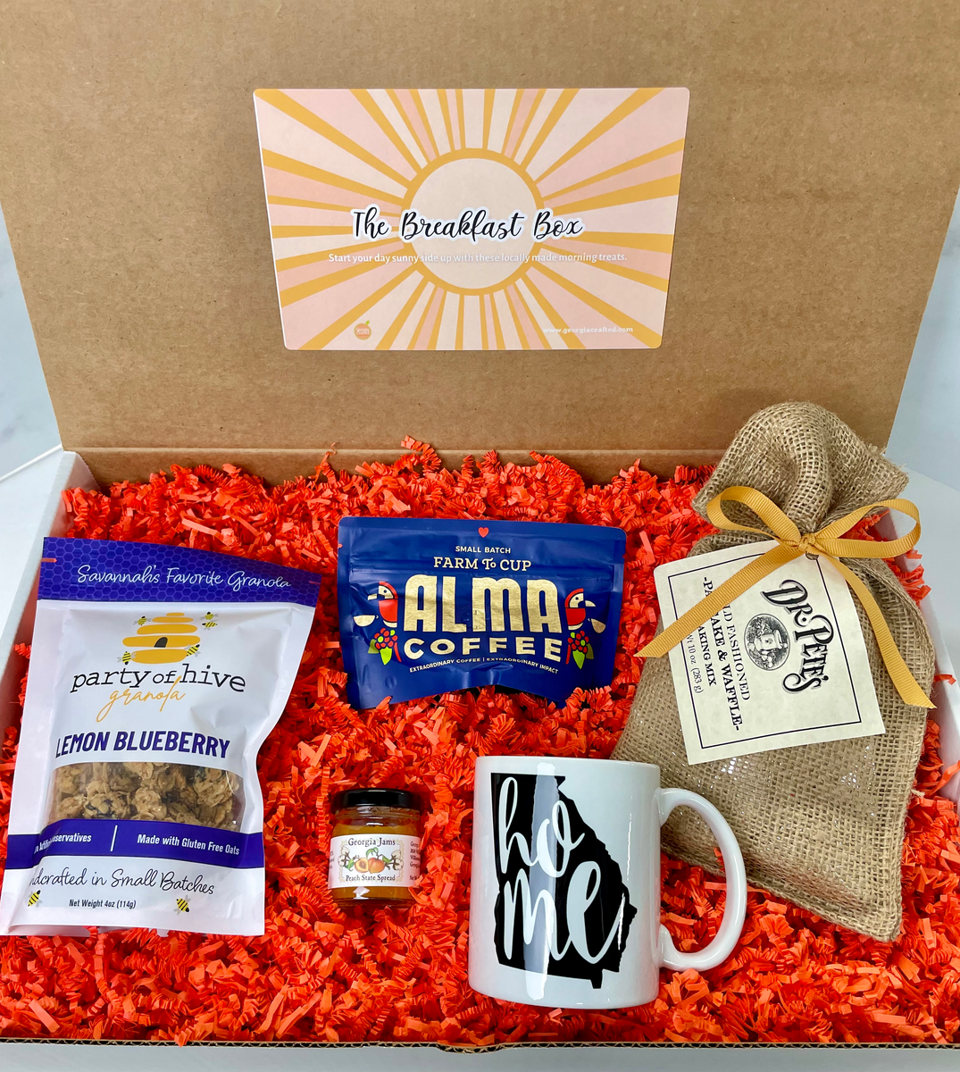 The Deluxe Breakfast Box (With Jam) – Georgia Crafted