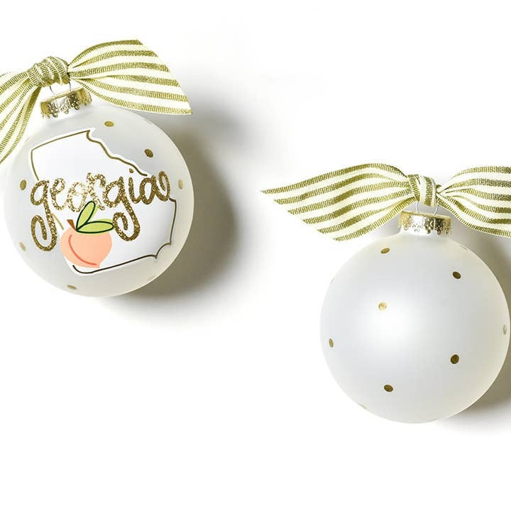 Georgia Glass Ornament – Georgia Crafted