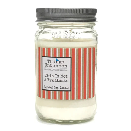 This is Not a Fruitcake Modern Mason Candle – Georgia Crafted